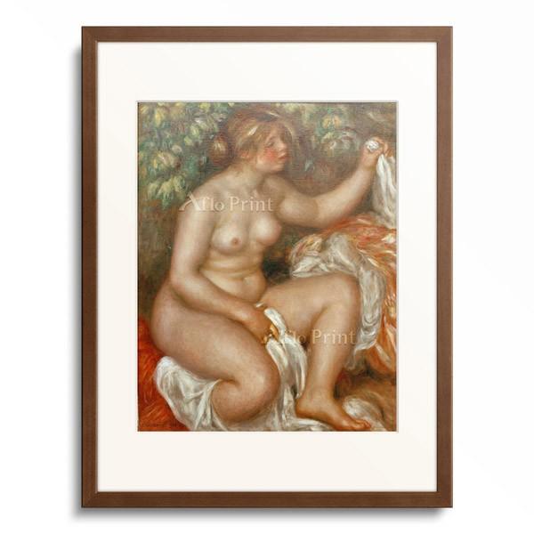 Renoir, Auguste 1841-1919."Apres le bain" (After the bath),1910.Oil on canvas, 95 × 76cm.Merion (Pa), the Barnes Foundat...