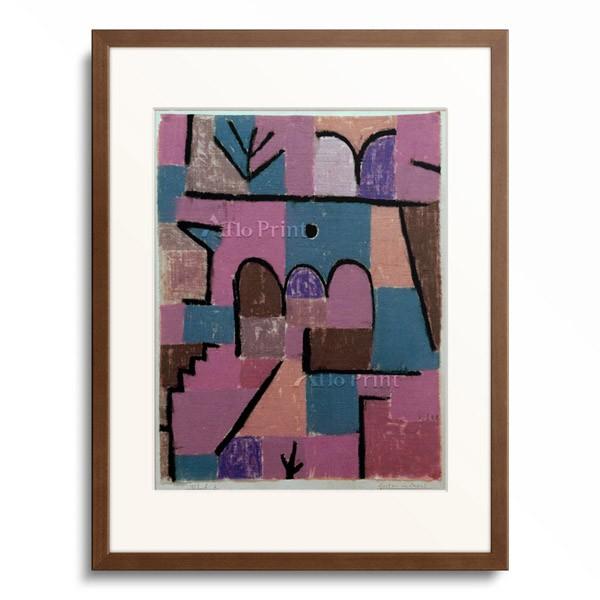 Klee, Paul 1879-1940."Oriental Garden", 1937.167.Pastel on cotton,36.1 × 28.2cm.Chicago, Alsdorf Collection.