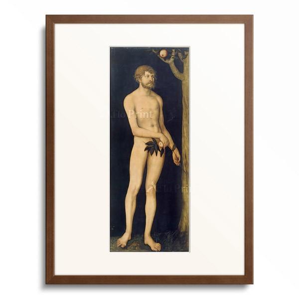 Cranach, Lucas the Elder 1472-1553."Adam", 1531.(Counterpart to Eve).On lime, 170 × 70cm.Dresden, Gemaldegalerie, Alte M...