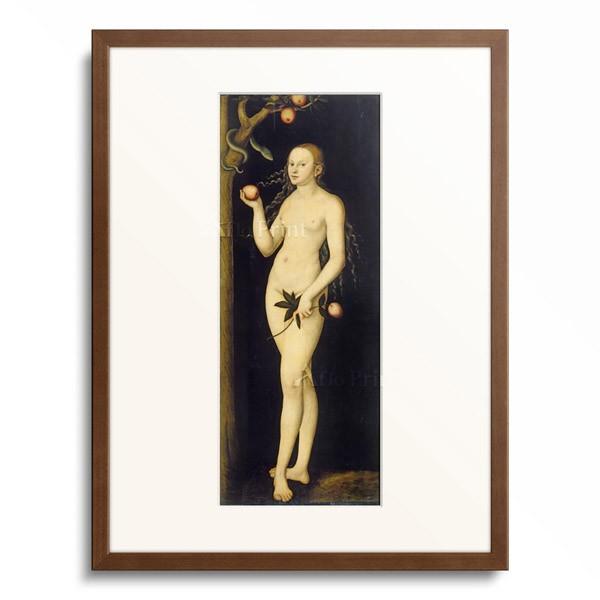 Cranach, Lucas the Elder 1472-1553."Eve", 1531.(Counterpart to Adam).On lime, 170 × 70cm.Dresden, Gemaldegalerie, Alte M...