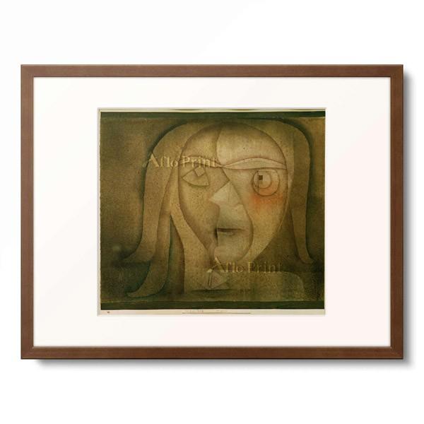 Klee, Paul 1879-1940."Narr" (Jester), 1924. 258Watercolour on paper on cardboard, top and bottom edge with gouache and p...