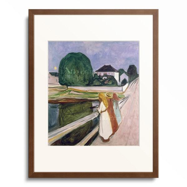Munch, Edvard 1863-1944."White Night", 1903.Oil on canvas, 83 × 73cm.Moscow, Pushkin Museum.