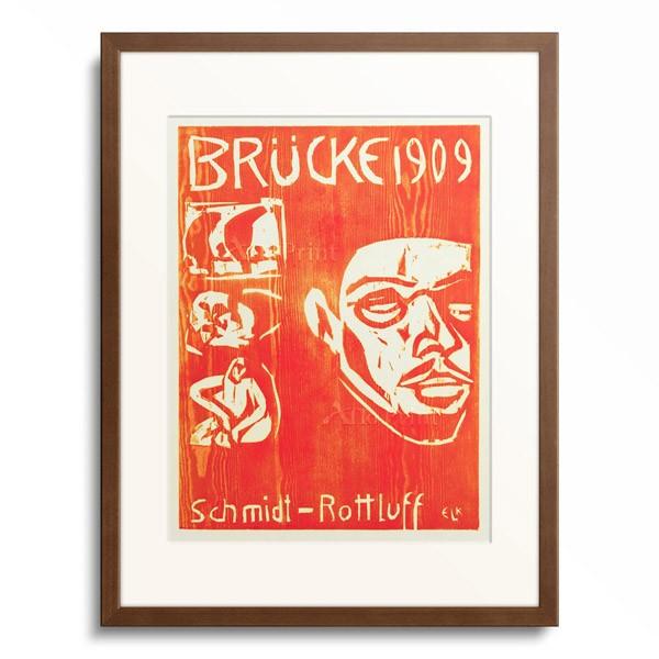 Schmidt-Rottluff, Karl; Painter / Graphic artist; Rottluff nr. Chemnitz 1.12.1884- Berlin 10.8.1976."Portrait Schmidt-Ro...