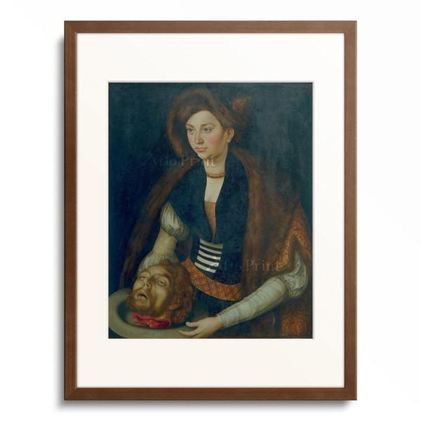 Cranach, Lucas, the Elder,1472 - 1553."Salome",1st third of 16th Century.Oil on oak wood, 61 × 49,5 cm.Inv. Nr. 738 Pint...