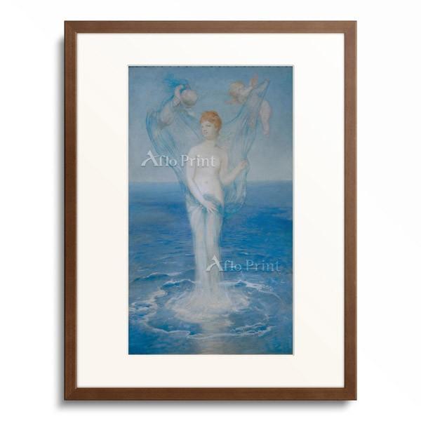 Bocklin, Arnold 1827-1901."Venus Anadyomene", 1869.Oil on canvas, 135,5 × 79 cm.Inv. no. 8767Darmstadt, Hessisches Lande...