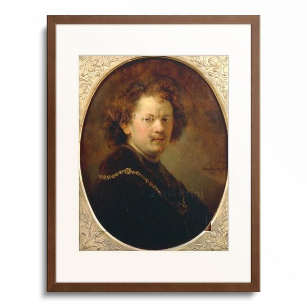 Rembrandt, origin. R.Harmensz van Rijn.Dutch painter; Leiden 15.7.1606 -Amsterdam 4.10.1669."Self-portrait", 1633.Oil on...