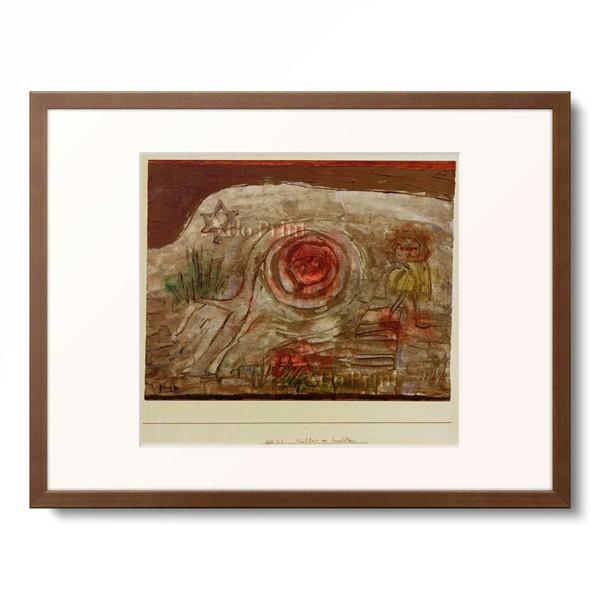 Klee, Paul 1879-1940."Kindheit des Erwahlten" (Childhood of the Chosen One), 1930 (C 6).Paste paint and watercolour on p...