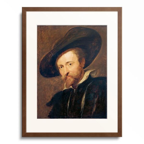 Peter Paul Rubens, Flemish painter; Siegen 28.6.1577 - Antwerp 30.5.1640."Self portrait", circa 1623.Oil on wood, 61.5 ×...