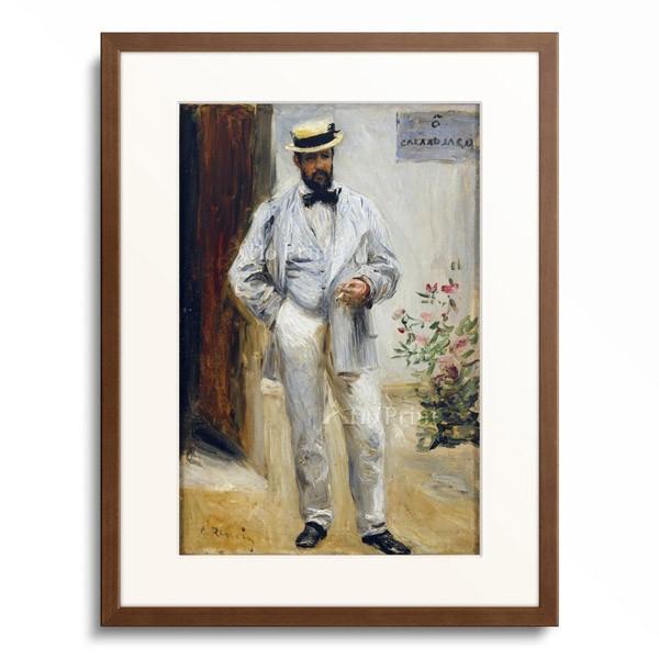 Renoir, Auguste 1841-1919."Charles Le Coeur", 1874.(Charles Le Coeur, architect, 1830-1906, brother of the painter Jules...