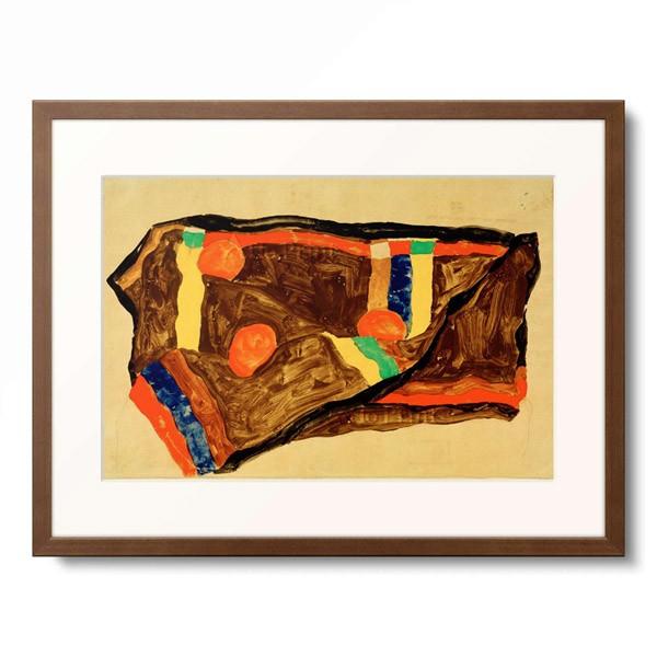 Schiele, Egon 1890-1918."Mein Wandelweg fuhrt uber Abgrunde" (I wend my way across chasms), 1912.Gouache, watercolour an...