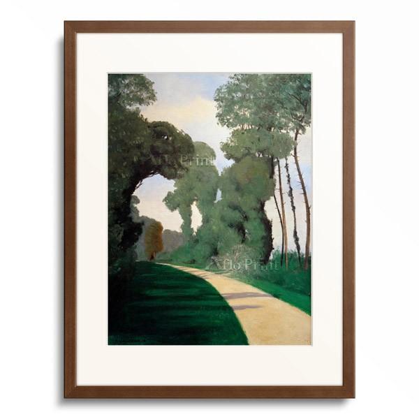 Vallotton, Felix 1865-1925."La poussiere" (Dust), 1912.Oil on canvas, 73 × 54cm.Private Collection.