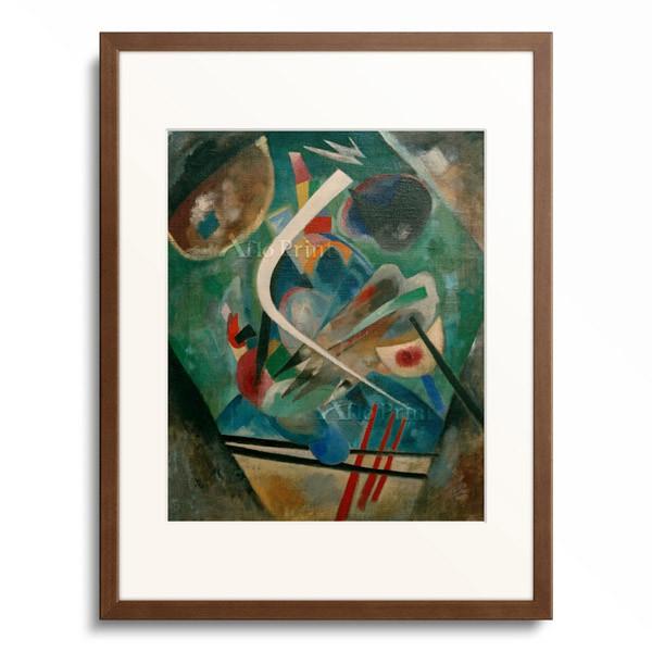 Kandinsky, Wassily. 1866-1944."White Line", 1920.Oil on canvs, 98 × 80 cm.Cologne, Museum Ludwig.