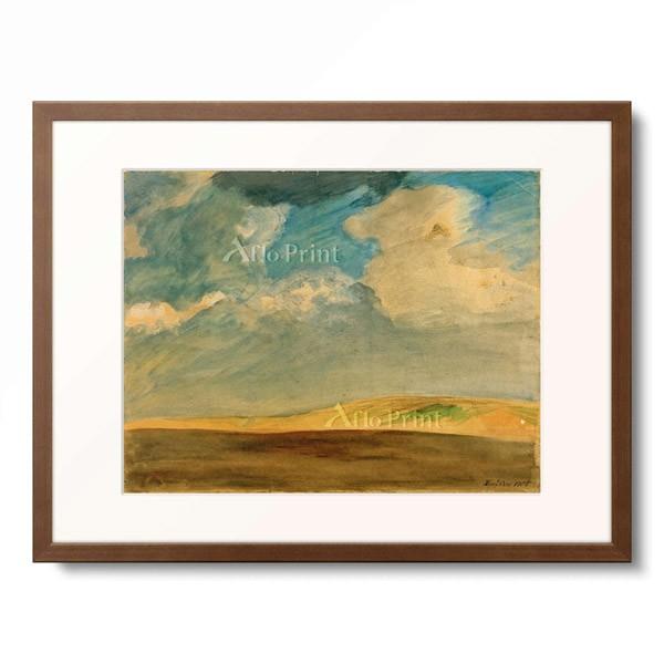 Macke, August 1887-1914."Kanderner Landschaft" (Landscape near Kandern), 1905.Watercolour, gouache and pencil,24.2 × 31 ...