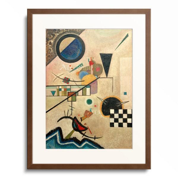 Kandinsky, Wassily.Russian artist; 1866-1944."Contrasting sounds", 1924.Oil on cardboard, 70 × 49.5 cm.Centre Georges Po...