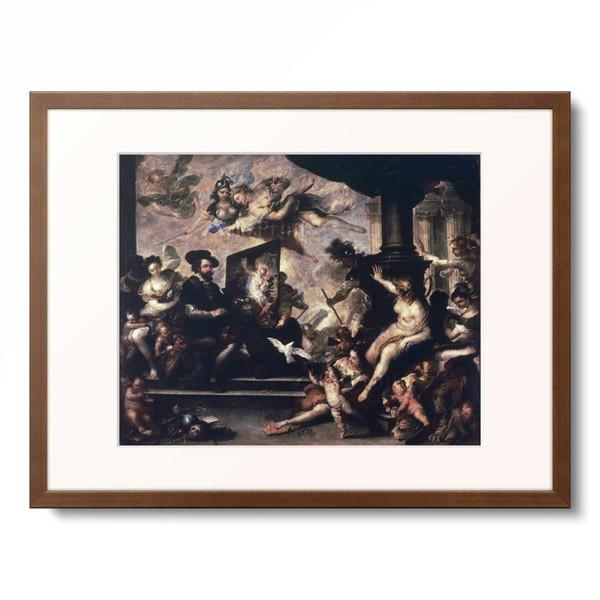 re: Rubens, Peter Paul; Flemish painter,Siegen 28 June 1577 - Antwerpen 30 May 1640."Rubens painting an allegory of peac...