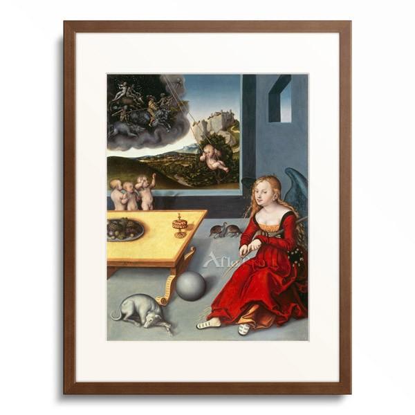 Cranach, Lucas the Elder 1472-1553."Melancholy", 1532.Painting.Colmar, Unterlinden Museum.