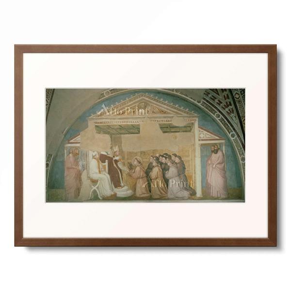 Giotto di Bondone c. 1266-1337."Pope Innocent III’s confirmation of the rules of the order of St. Francis."c. 1318/20.(1...