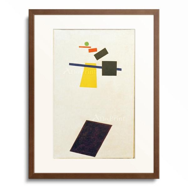 Malewich, Kasimir 1879-1935."Suprematism: Painted realism of a footballer", 1915.Oil on canvas, 70 × 44cm.Amsterdam, Ste...