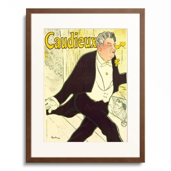 Toulouse-Lautrec, Henri de; 1864-1901."Caudieux", 1893.Poster for the comedian Caudieux, performing at the Petit Casino,...