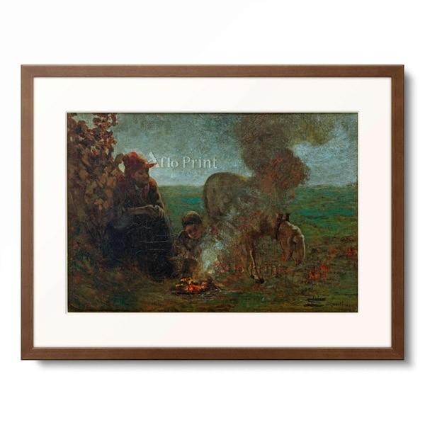 museum: St Moritz, Segantini Museumartist: Giovanni Segantinitime period: 19TH CENTURY; 2ND MILLENNIUM A.D.technique: PA...