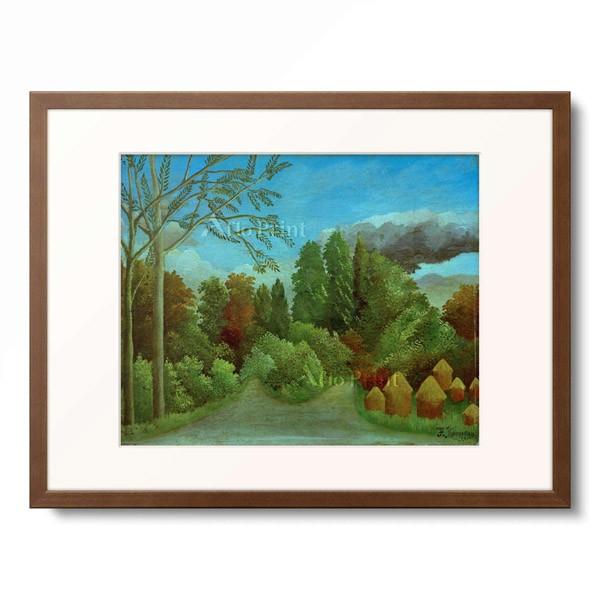 Rousseau, Henri 1844-1910."Vue des bords de l’Oise" (View of the banks of the Oise), 1905/06.Oil on canvas, 38 × 46.5 cm...