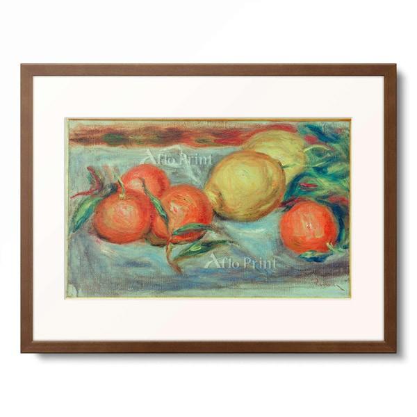 Renoir, Auguste 1841-1919."Still life with citrus fruit", undated.Oil on canvas, 19 × 29.5 cm.Bequest of Emma Lina Hende...