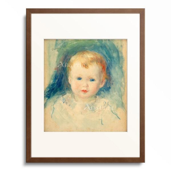 Renoir, Auguste 1841-1919."Portrait of a Child", 1882.Oil on canvas, 28.5 × 23.2 cm.Bequest of Dr. A. Eversteyn 1967Sain...
