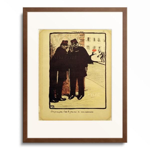 museum: Geneva, Cabinet des estampesartist: Felix Vallottontime period: 20TH CENTURY; 2ND MILLENNIUM A.D.technique: GRAP...