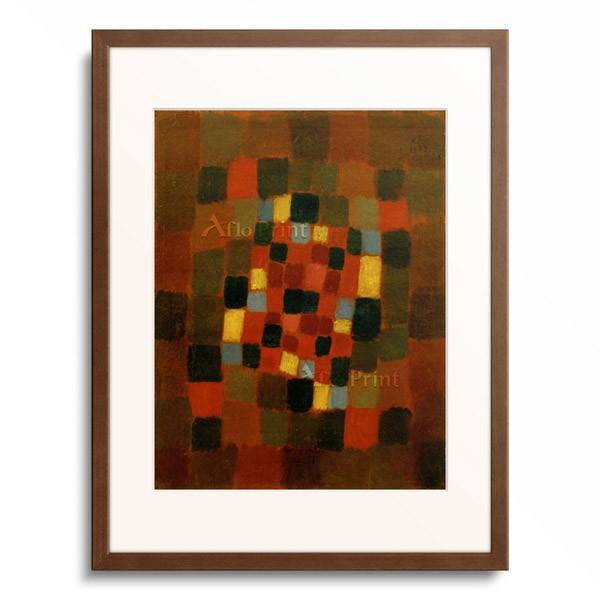 Klee, Paul. 1879-1940."Buntes Beet" (Colourful Flower Bed),1923.109.Oil on cardboard, 33.7 × 25.8cm.Gift of Curt and Ern...