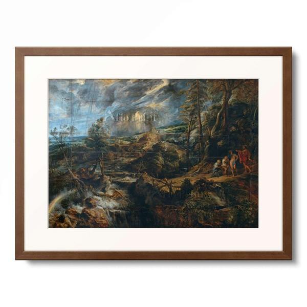 作家名： ピーテル・パウル・ルーベンス国籍： フランドル ジャンル　： バロックLandschaft im GewittersturmRubens, Peter Paul 1577-1640.“Landschaft im Gewitters...