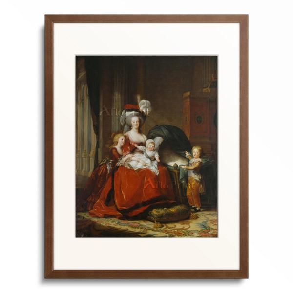 Marie Antoinette; Queen (Louis XVI) of France; 1755-1793.“Marie-Antoinette de Lorraine-Habsbourg, reine de France, et se...