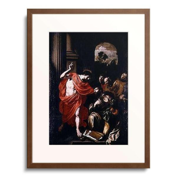 Artist:  Douffet, Gerard,1594-1660 Imagetitle:  Christ appears to Jacobus. Dimensions:  275 x 188 cm Medium:  Oil/Canvas...