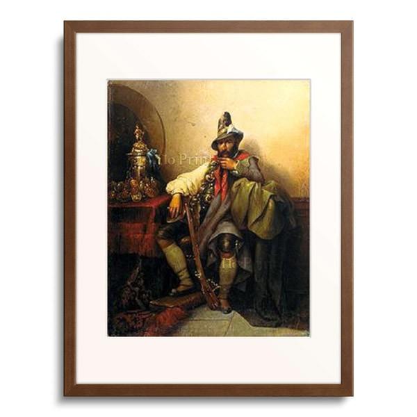 作家名:フィリップ・フォルツArtist:Foltz, Philipp 1805-1877 Imagetitle:Der Schutzenkonig. 所蔵:Munchen, Stadtmuseum