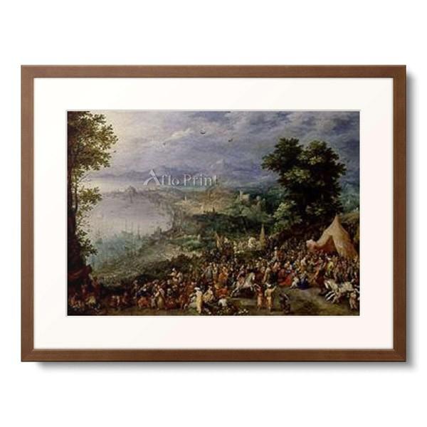 作家名:ヤン・ブリューゲル（父）  ( 1568年 - 1625年 ) 国籍:フランドル　ネーデルランド ジャンル　:バロック　Artist: Brueghel d.A., Jan,1568-1625 Imagetitle:View of ...