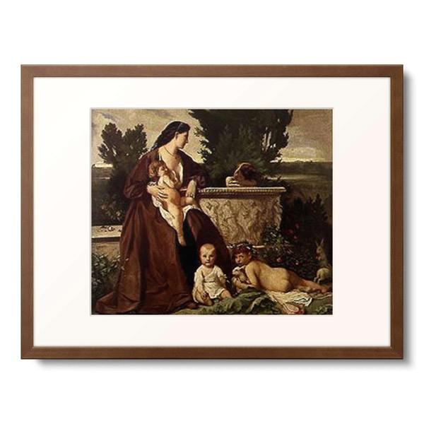 作家名:アンゼルム・フォイエルバッハドイツの画家新古典主義Artist: Feuerbach, Anselm,1829-1880 Imagetitle:Familienbild. 1866. Dimensions: 136,4 x 159,...