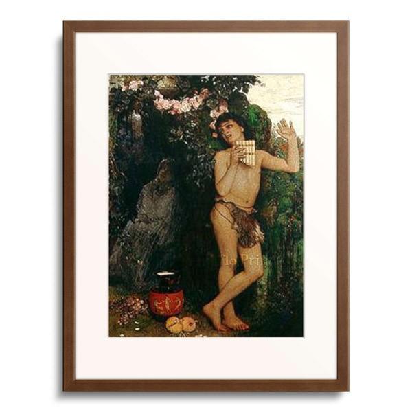 作家名:アルノルト・ベックリン  ( 1827年 - 1901年 ) 国籍:スイス ジャンル:象徴主義 Artist: Bocklin, Arnold,1827-1901 Imagetitle:Amaryllis. 1866. Dimens...