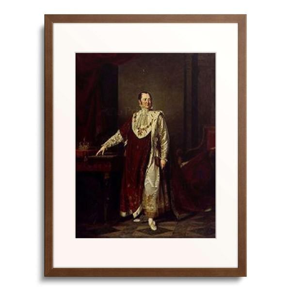Artist:  Kellerhoven, Moritz,1758-1830 Imagetitle:  Max I. Joseph, King of Bavaria, in his Coronation Regalia. Location:...
