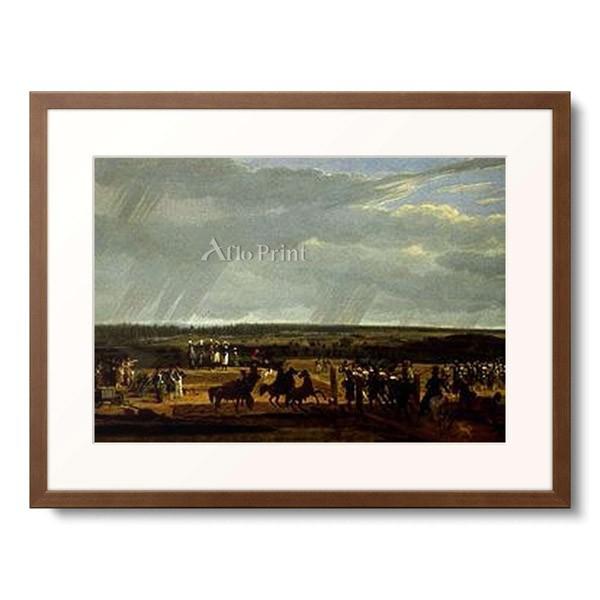 作家名:ヴィルヘルム・フォン・コベルArtist: Kobell, Wilhelm von,1766-1853 国籍:ドイツImagetitle:Angriff der Russen (oder:Die Schlacht- bei Popl...