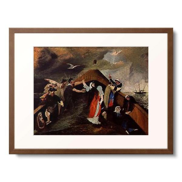 作家名:チョントヴァーリ=コストカ・ティヴァダルハンガリーの画家Artist:Csontvary-Kosztka, Tivadar 1853-1919 Imagetitle:Der Schiffbruch. 1903. Dimensions...