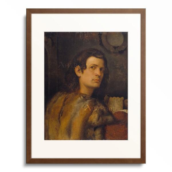 所蔵: アルテ・ピナコテークバイエルン州立絵画コレクションArtist: Venezianisch,1.Viertel 16.Jhdt Imagetitle: Brustbild eines jungen Mannes Dimensions...