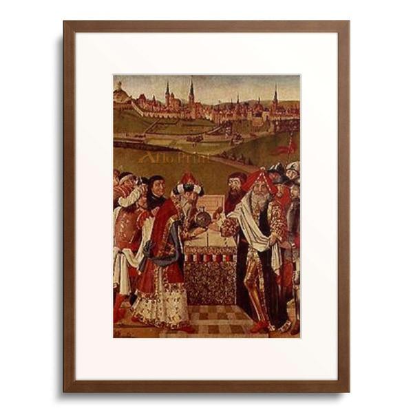 Artist:  Bornemann, Hans,active from 1448 - died before 1474 Imagetitle:  Heiligenthaler Altarpiece with oldest known vi...