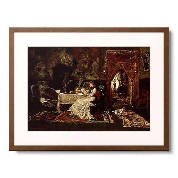 Artist:  Munkacsy, Mihaly,1844-1900 Imagetitle:  Parisian Interieur. 1877 Location:  Budapest, Ungarische Nationalgalerie