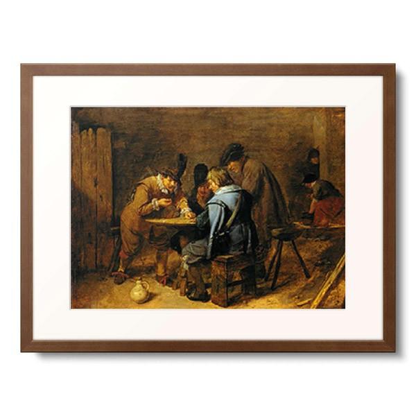作家名:アドリアーン・ブラウエルArtist: Brouwer, Adriaen,1605/06-1638 国籍:フランドルImagetitle:Wurfelnde Soldaten in einer Schenke Dimensions:...