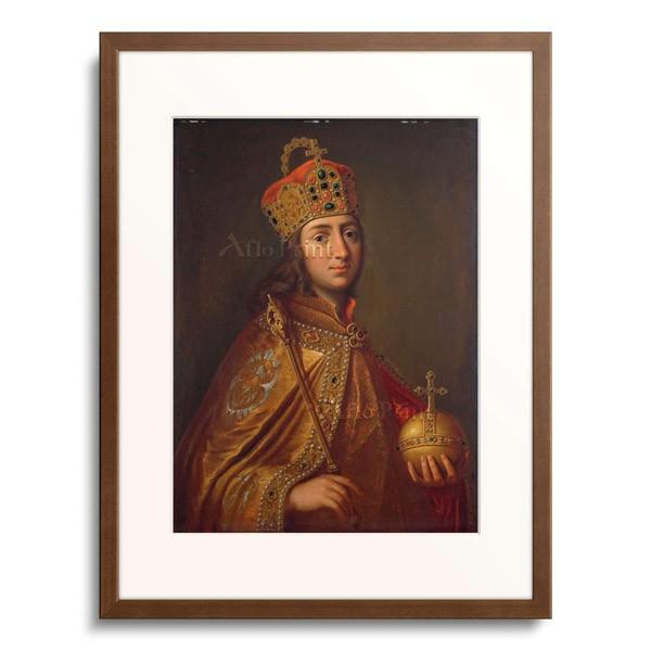 Artist:  Dorner d.A., Johann Jakob,1741 - 1813 Imagetitle:  Kaiser Ludwig der Bayer Dimensions:  98 x 72 cm. Location:  ...