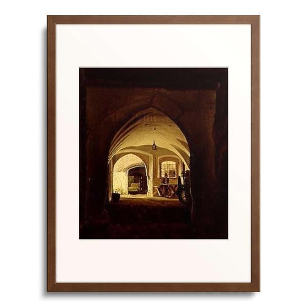 Artist:  Morgenstern, Christian E.B,1805-1867 Imagetitle:  In einer Schenke in Partenkirchen. 1831 Dimensions:  31,1 x 2...