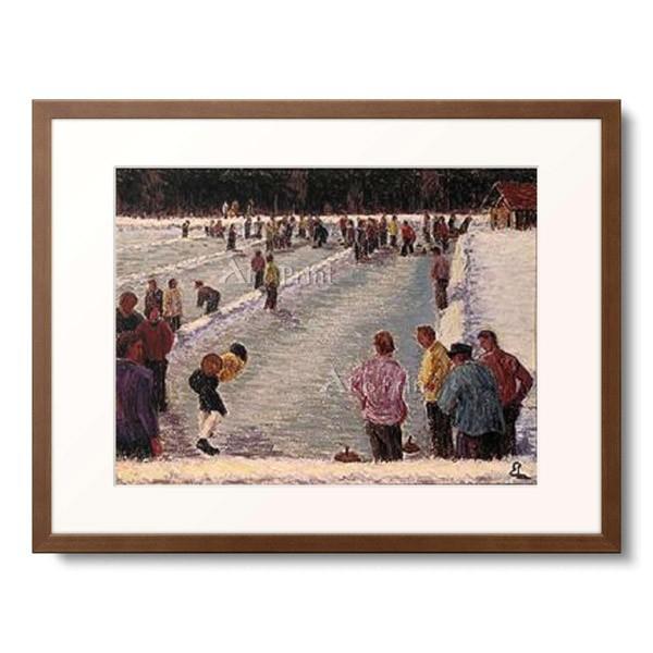 Artist:  Eckertsberger, Leonhard .,922 Imagetitle:  Eisstockschutzen