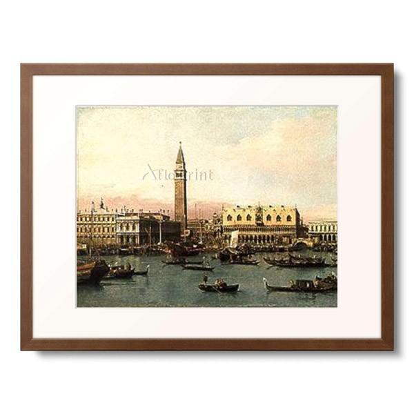 作家名:カナレット　小カナル　ジョヴァンニ・アントーニオ・カナールArtist: Canaletto (Giovanni Antonio Canal),1697-1768 国籍:イタリアImagetitle:Piazzetta and Ba...