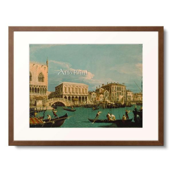 作家名:カナレット　小カナル　ジョヴァンニ・アントーニオ・カナールArtist: Canaletto (Giovanni Antonio Canal),1697-1768 国籍:イタリアImagetitle:Mole und Riva de...