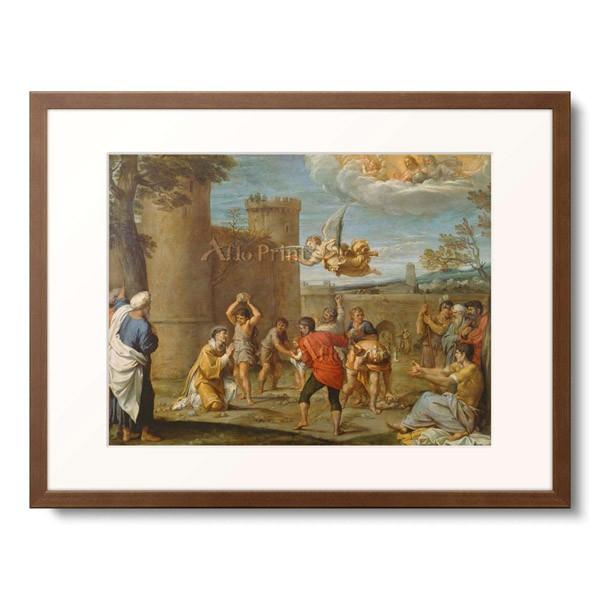 所蔵：ルーヴル美術館Artist:  Carracci, Annibale,1560-1609 Imagetitle:  The Martyrdom of St. Stephen. Location:  Paris, Musee du Lo...