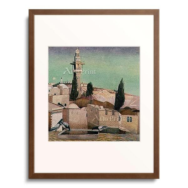 作家名:チョントヴァーリ=コストカ・ティヴァダルハンガリーの画家Artist:Csontvary-Kosztka, Tivadar 1853-1919 Imagetitle:Der Olberg in Jerusalem. 1905 Dim...